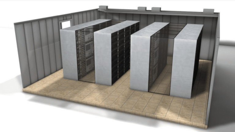 Data center avec protection EMC (Cage de Faraday) | Bunkerkit