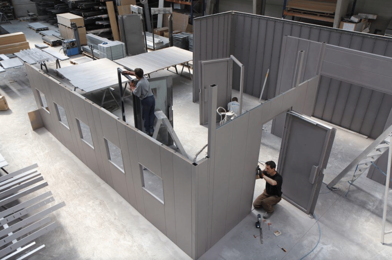 Data Center with EMC shielding (cage of Faraday) | Bunkerkit